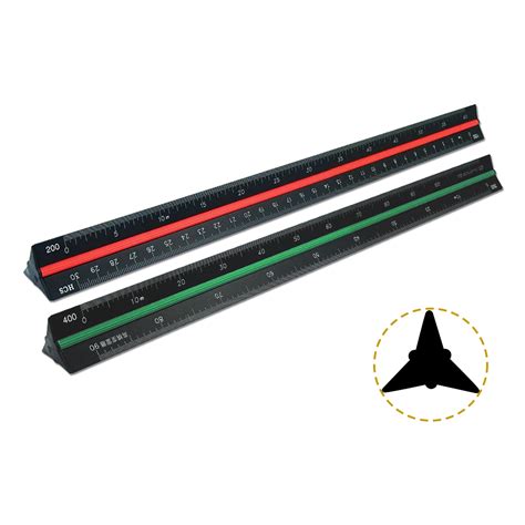 Aluminium Triangular Ruler Ga 3330 3