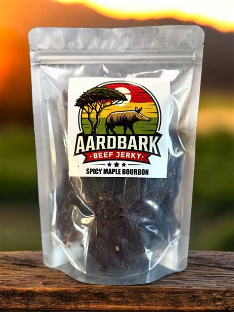 Spicy Maple Bourbon Beef Jerky Subscription Pack Aardbark Beef Jerky