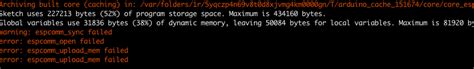 Arduino Cant Upload Program To Esp8266 Stack Overflow