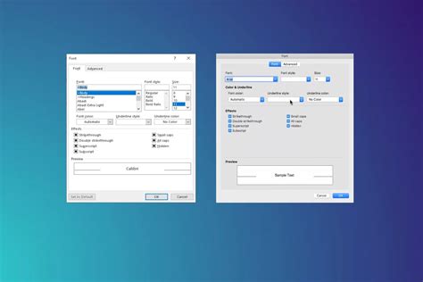如何更改windows，macos和web上outlook中的字体 极客指南