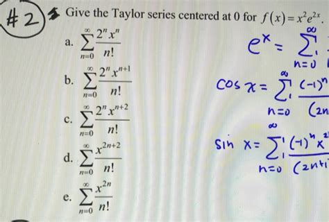 Solved Find The Lagrange Form Of Remainder When X Centered
