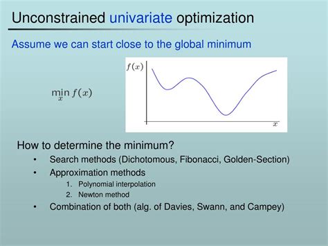 Ppt Optimization Methods Powerpoint Presentation Free Download Id250501