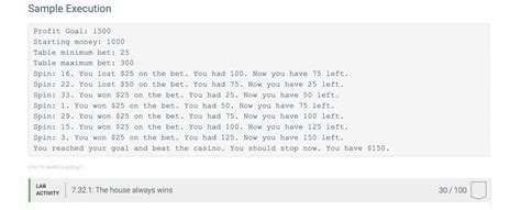 solved depending on the bet that you choose to make your