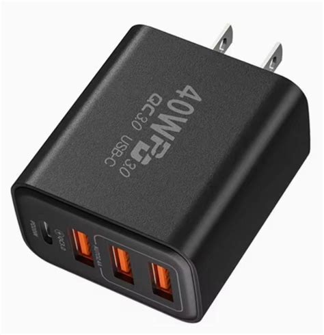 40w Usb Type C 4ポート 充電 3 0pd 携帯電話用 旅行用 メルカリ