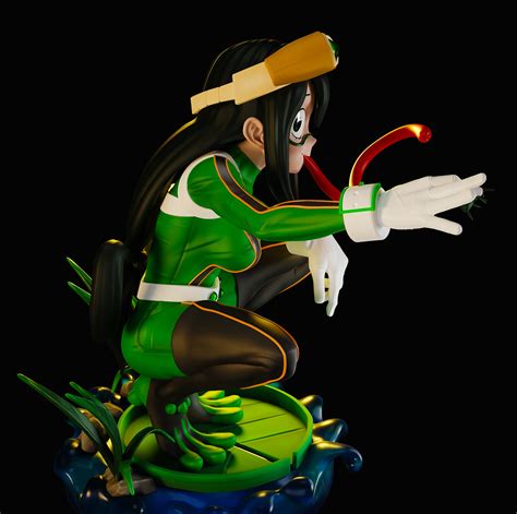 Tsuyu Asui 3d Model 3d Printable Cgtrader