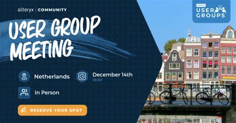Alteryx User Group My Experience The Information Lab Netherlands