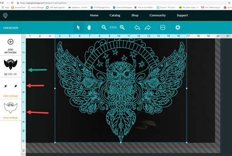 Saved Settings Missing Community Support Glowforge Owners Forum