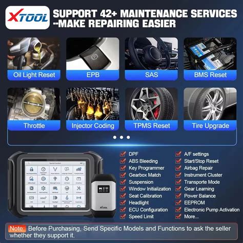 Xtool Xt90 Diagnostic Scan Tool Topology Map Ecu Coding Key Programm