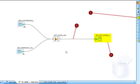 How To Perform Left Outer Join In Bods And Execute Sap Community