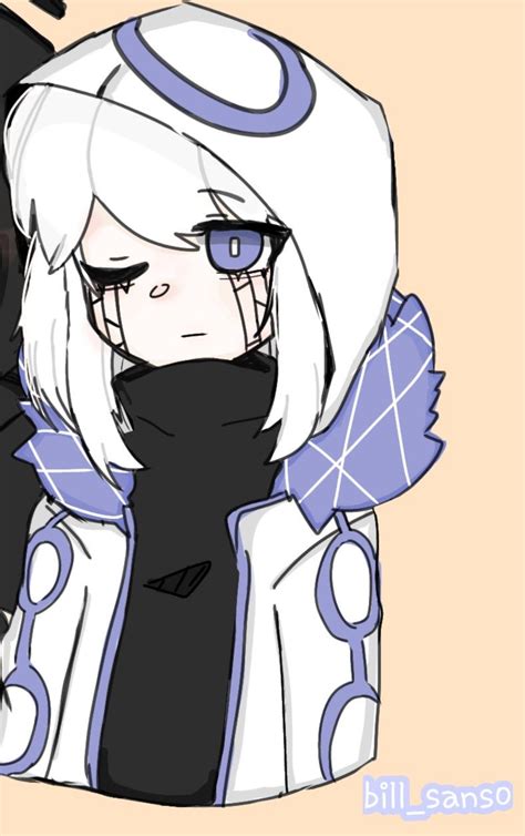 Undertale Oc Error Sans Dark Anime Girl Fanart Human Aesthetic Fan Art