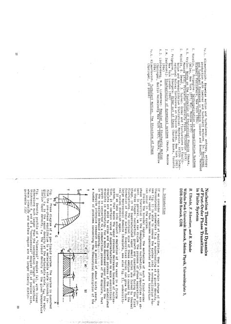 Pdf Nucleation Theory And Dynamics Of First Order Phase Transitions