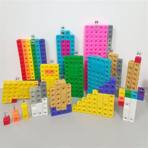 Rixiang Numberblocks Building Blocks 1 100 Educational Toys