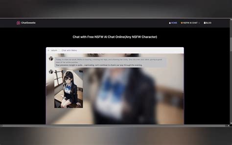 ChatSweetie Free NSFW AI Chat Online AI Tool Information Latest Updates And Alternatives