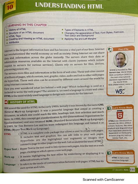 Html Chapter With Exercise Pdf Html Element Html