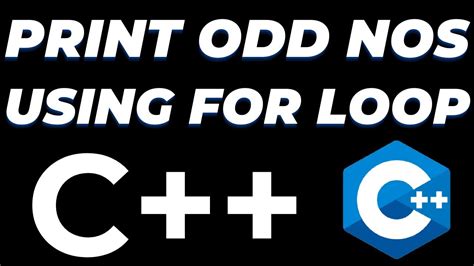 C Program To Print Odd Numbers Using For Loop Using 2 Ways Tutorial