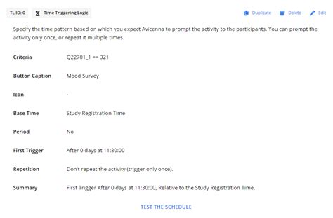 Enable Triggering Logic Only For One Participant Avicenna Learn