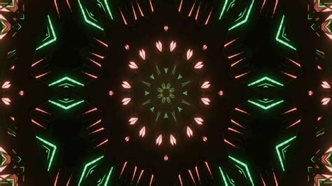 3d Kaleidoscope Mandala Abstract Background Beautiful Art Colorful Pattern 3d Animation