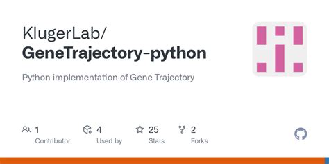 Github Klugerlab Genetrajectory Python Python Implementation Of Gene Trajectory