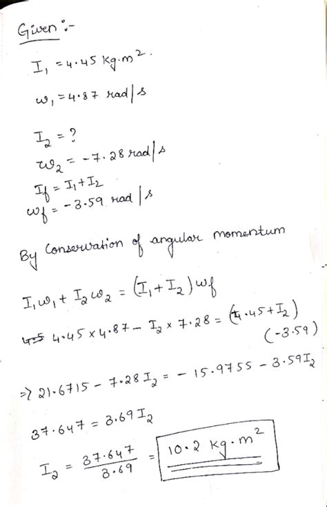 Two Disks Are Rotating About The Same Axis Disk A Has A Moment Of