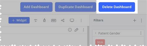 Delete A Dashboard