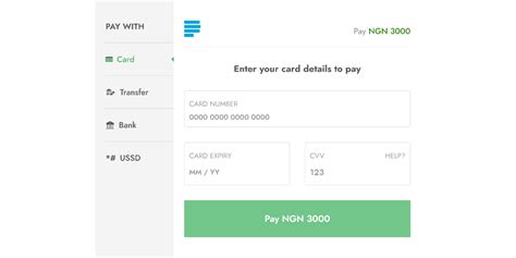 Paystack Payment Gateway Figma
