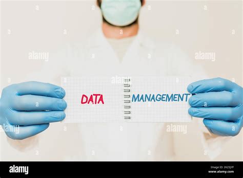 Text Caption Presenting Data Management Business Overview The Practice