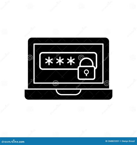 Protection Icon Vector Password Illustration Sign Collection Cyber Security Symbol Or Logo