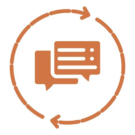 Premium Vector Vector Design Feedback Loop Icon Style