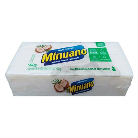 Sabão De Coco Em Barra Minuano 500g Shopee Brasil