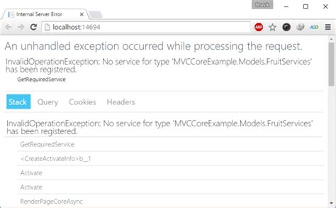 View Injection In Aspnet Core Mvc