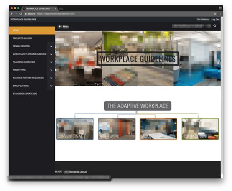 wordpress custom solution for architectural spatial design catalog luminfire