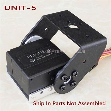 Dsservo Rds3115 Rds3120 15kg 20kg Dual Axis Shaft Servo Metal Gear