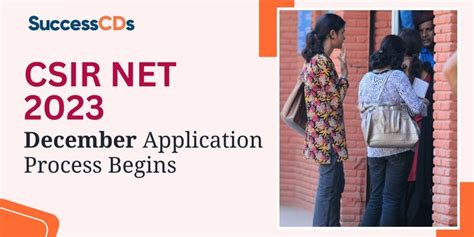 Csir Net 2023 December Application Process Begins