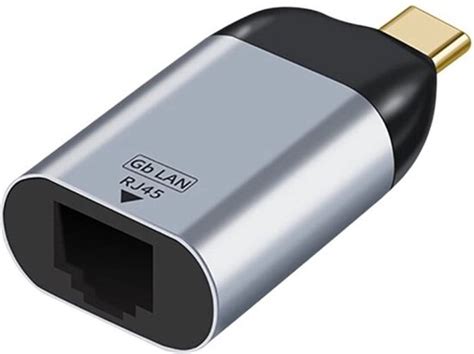 USB C Naar Ethernet Adapter Gigabit LAN Netwerk USB Naar RJ45 Bol