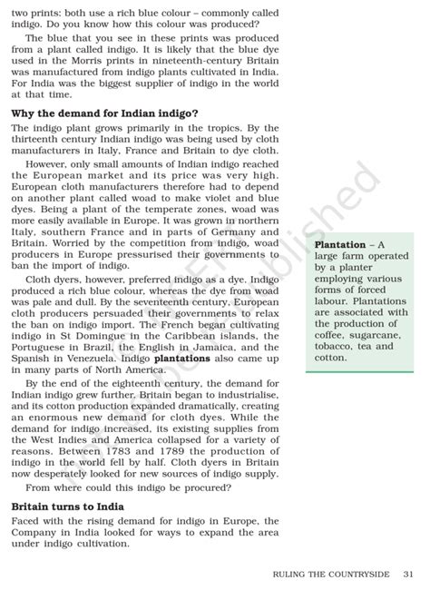 NCERT Book Class History Chapter Ruling The Countryside