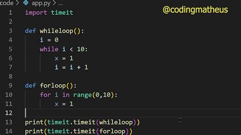 which is the fastest loop in python by codingmatheus medium