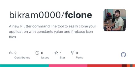 GitHub Bikram Fclone A New Flutter Command Line Tool To Easily Clone Your Application