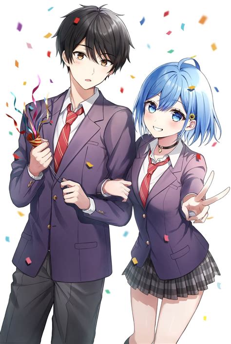 Inuzuka Himari And Natsume Yuu Danjo No Yuujou Wa Seiritsu Suru