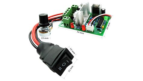 High Voltage DC Motor Speed Controller PWM Motor Driver Model NFP PWM CCM Microdcmotors