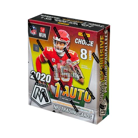2020 Panini Mosaic Choice Football Hobby Box Steel City Collectibles