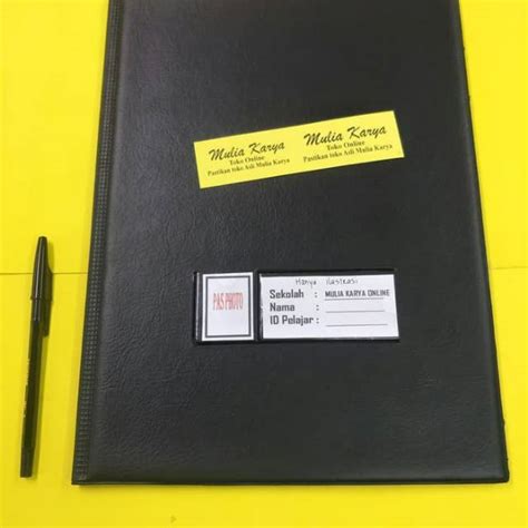 Jual Map Dokumen Keeper Clear Holder 20 Cover Tebal Motif Kulit