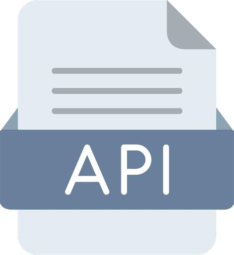 API File Format Line Icon Vector Art At Vecteezy