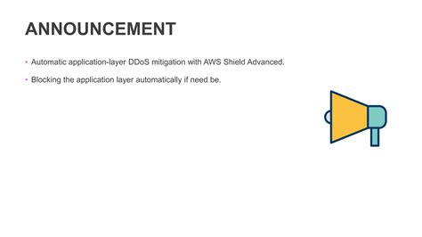 Aws Shield Advanced Introduces Automatic Application Layer Ddos