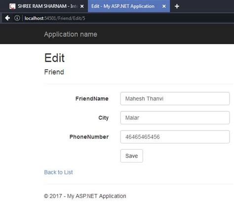 ASP NET MVC CRUD With Dapper Micro ORM