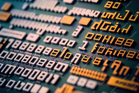 Premium Ai Image Programming Language And Code In Closeup