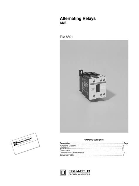 Alternating Relay Pdf Relay Alternating Current