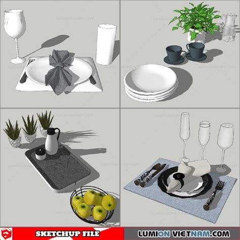 Bonsai Tree Sketchup Models