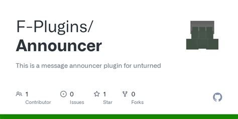 GitHub F Plugins Announcer This Is A Message Announcer Plugin For Unturned