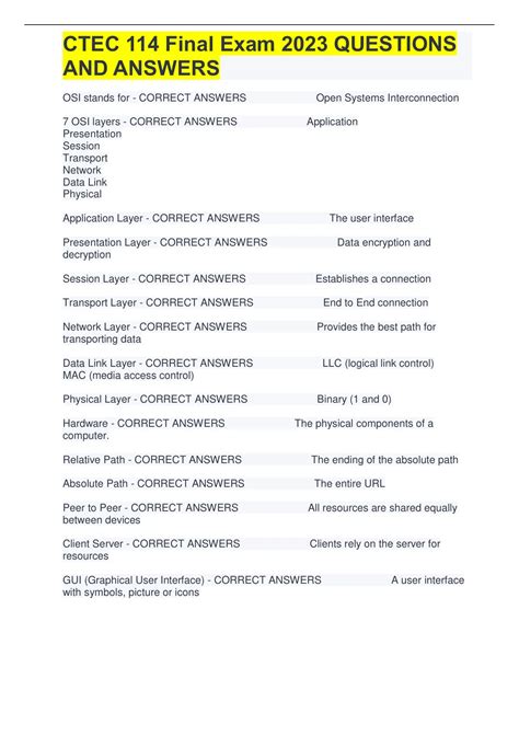 Ctec 114 Final Exam 2023 Questions And Answers Ctec 114 Stuvia Us
