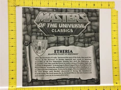 Etheria Map Motu Classics She Ra He Man Masters Of The Universe